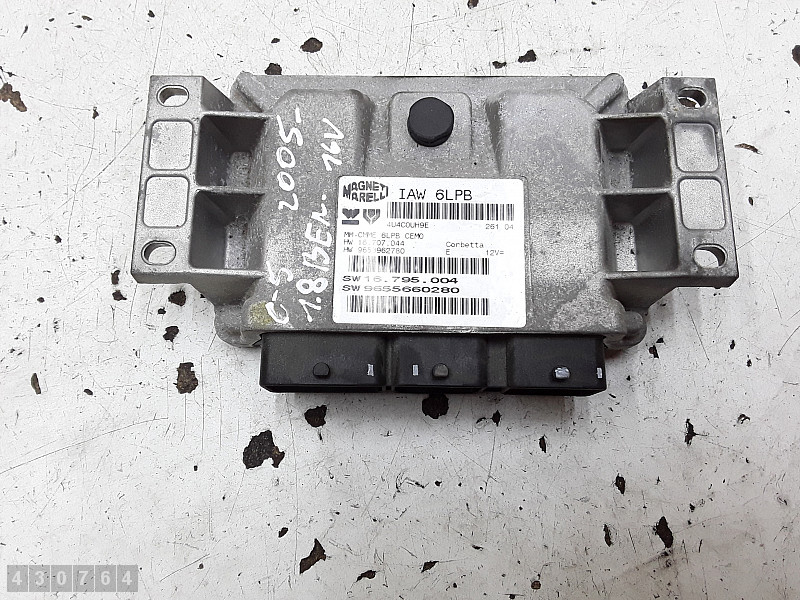 2005 CITROEN C5 ECU 1800PETROL 9653962780 9655660280 | eBay