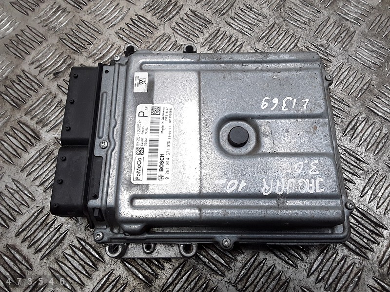 2010 JAGUAR XF ECU CONTROL UNIT 3000TD 9X2Q12A650P 0281014671 | eBay