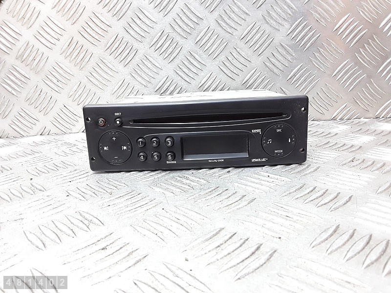 2007 RENAULT TRAFIC RADIO PLAYER CD DVD MP3 NO CODE 8200633639 ...