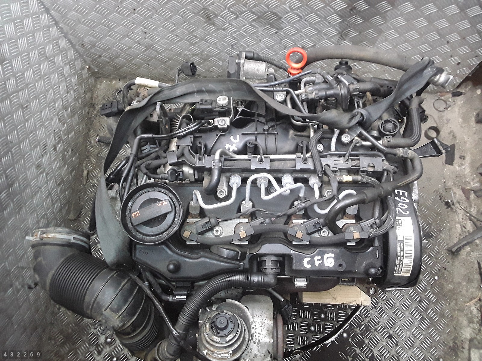 2011 SKODA SUPERB ENGINE DIESEL FULL TURBO 2000TDI CFG 292000KM | eBay UK